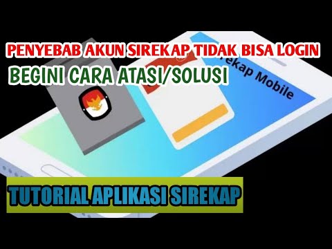 PENYEBAB TIDAK BISA LOGIN AKUN SIREKAP KPPS | PEMILU 2024 - YouTube