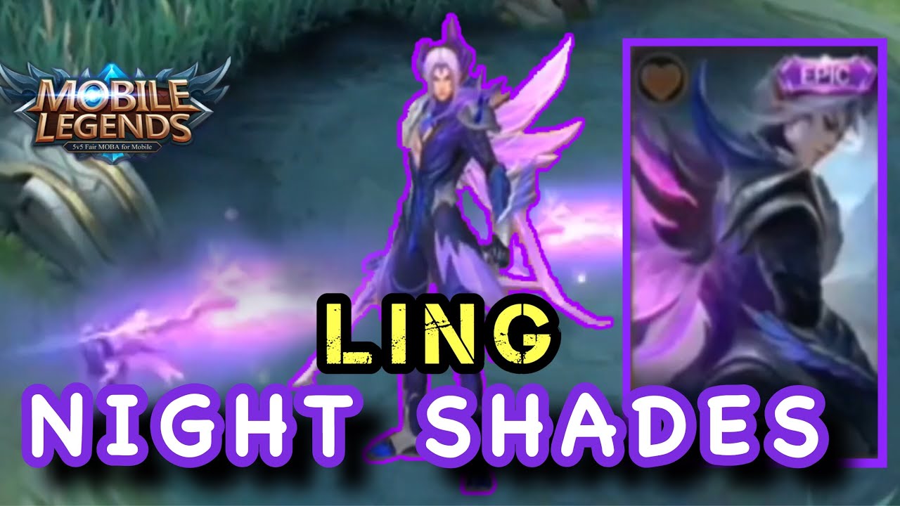 LING NIGHT SHADE UPCOMING EPIC SKIN DRAGON TAMER SQUAD MOBILE LEGENDS ...