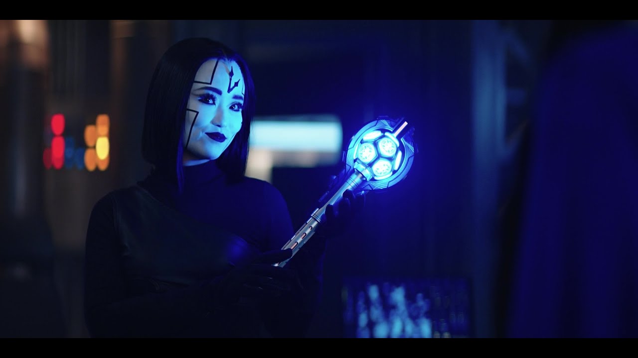 The Flash: Lady Chronos reset time HD - YouTube