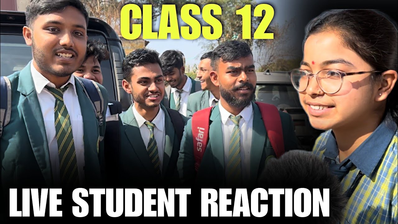 Students Reaction After English Exam|| Tough Paper? || Class12 - YouTube