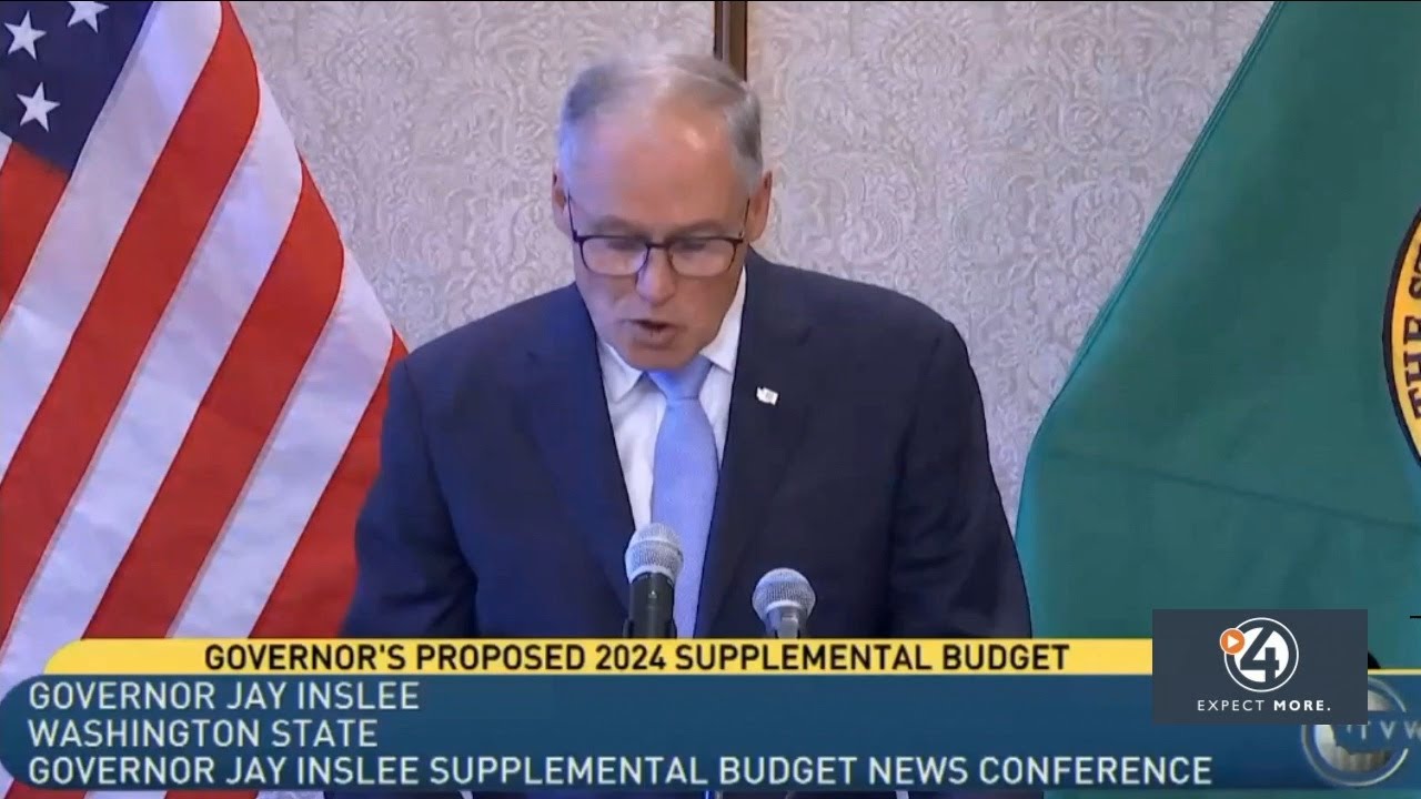 Gov. Jay Inslee announces $71 billion proposed state budget - YouTube