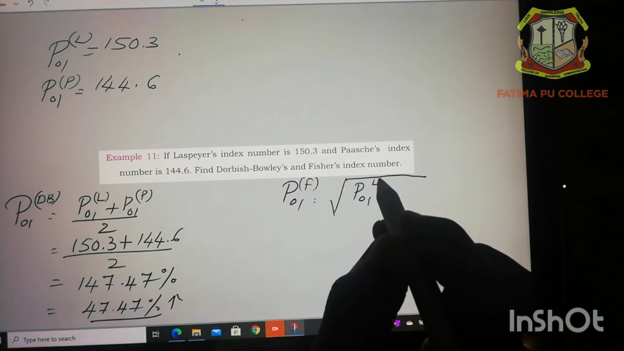 Index Numbers_ Solving Problems_2.5 - YouTube