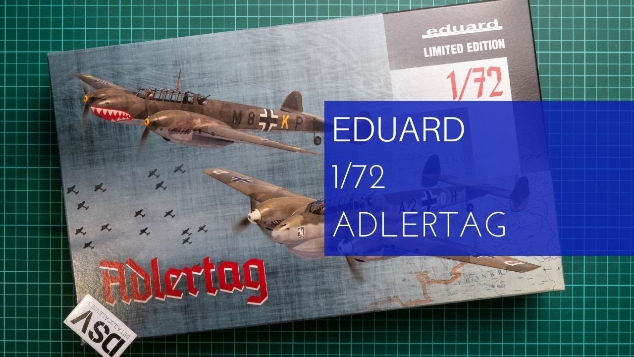 Eduard 1/72 Adlertag Limited Edition (2132) Review - YouTube