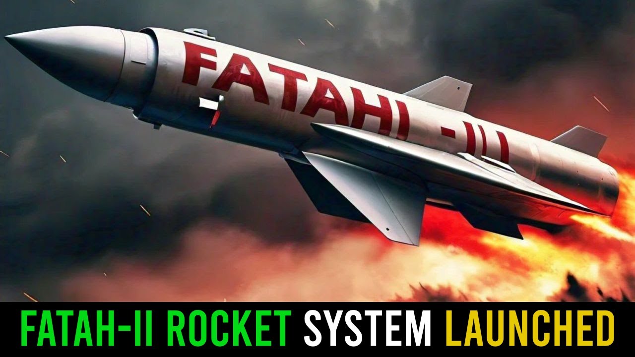Fatah-II rocket system launched - YouTube
