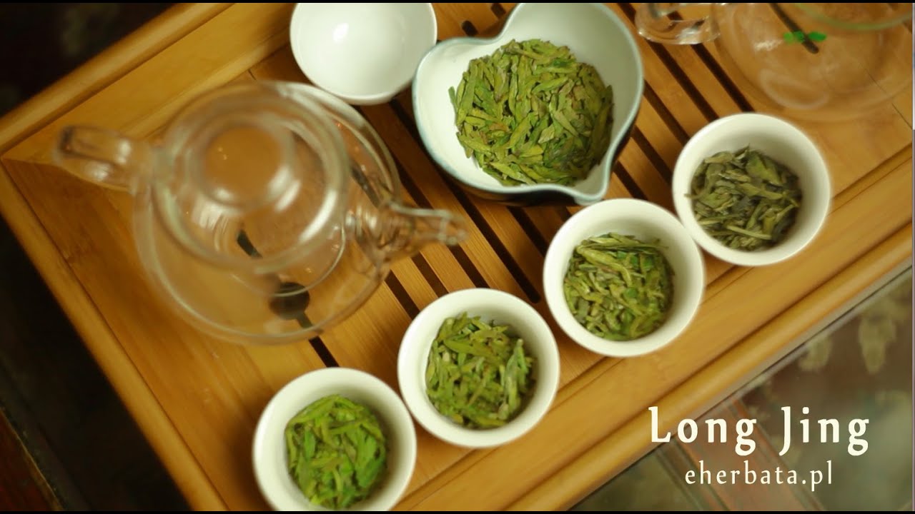 Zielona herbata Long Jing (Lung Ching). Właściwości, zaparzanie. - YouTube