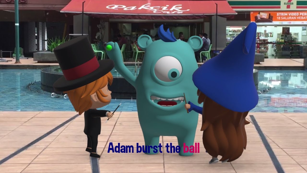 Fun Words "Ball" | Magical Rhymes Comes Alive - YouTube