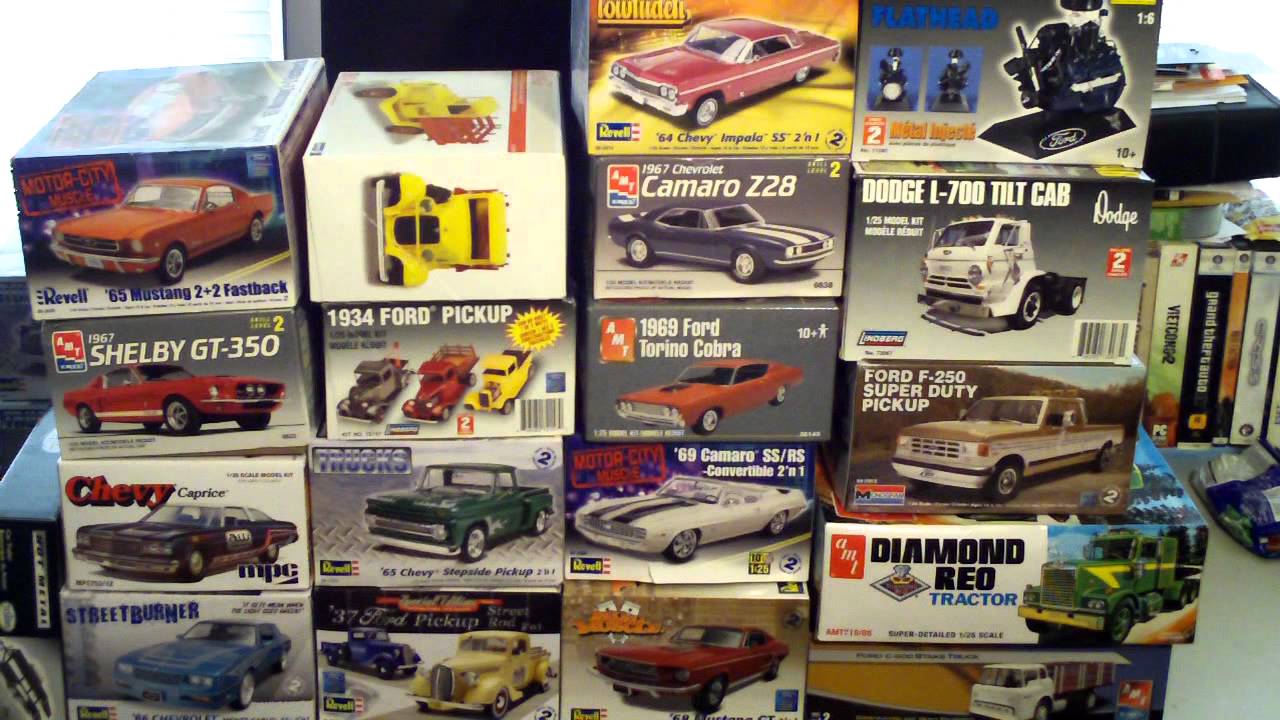 SCM Model Kit Collection Feb 2012 - YouTube