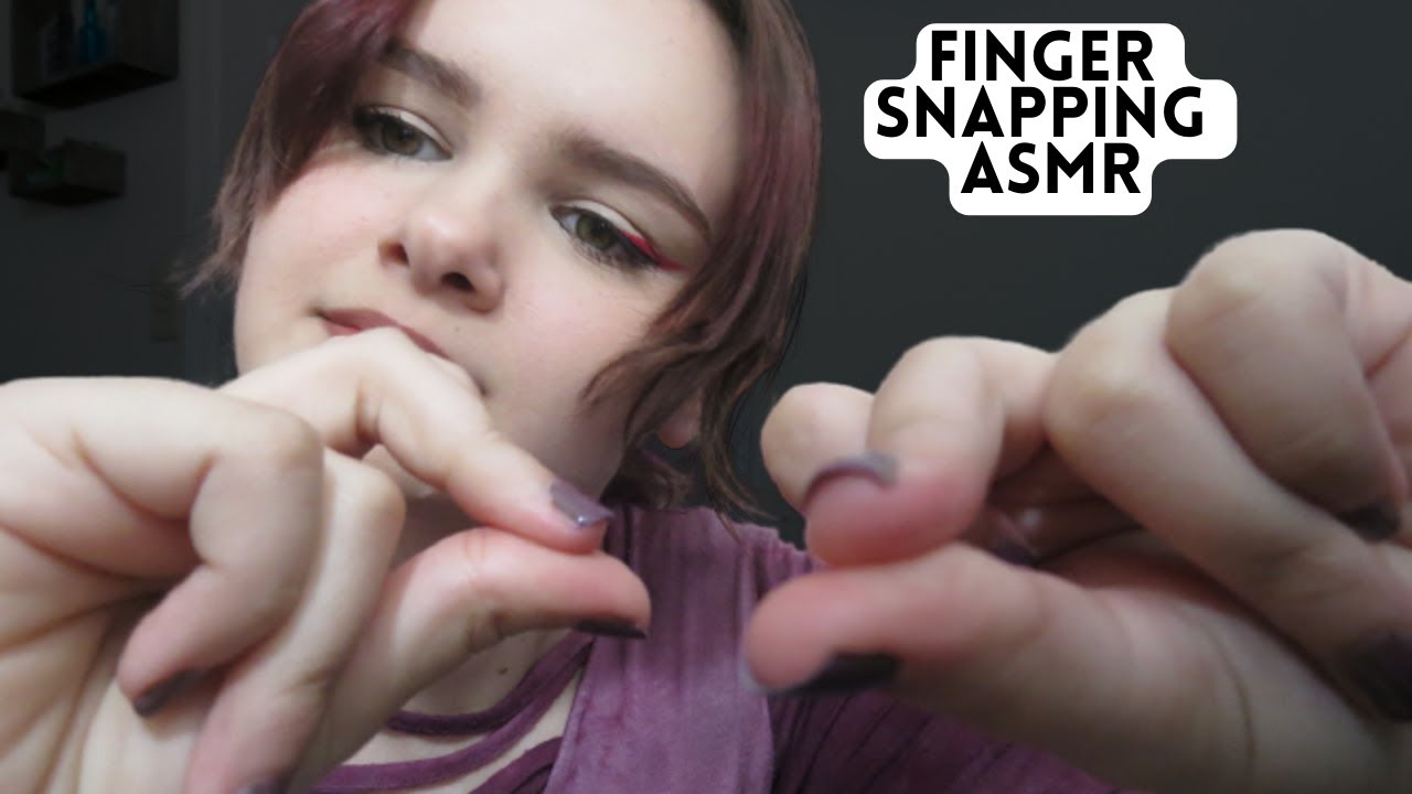 ASMR Finger Snapping (No Talking, Snapping Rhythmically) - YouTube