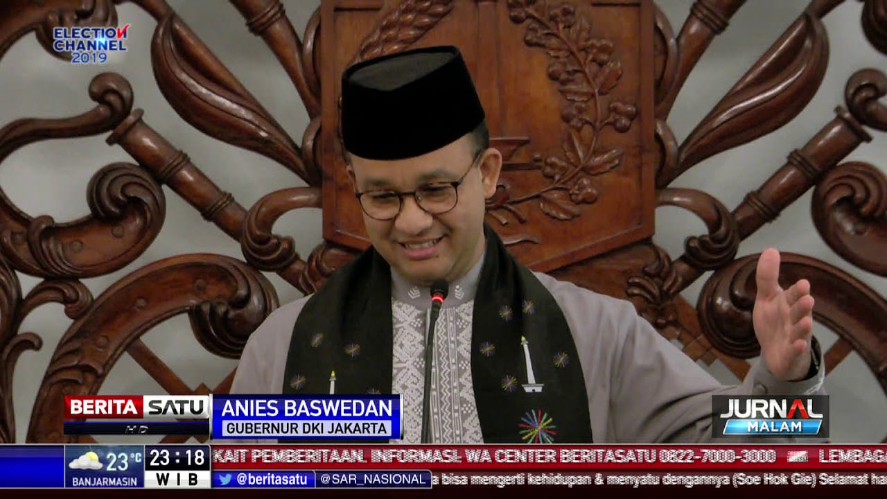 Anies Baswedan: Dana Pemasangan Bambu Getah-getih untuk Rakyat - YouTube