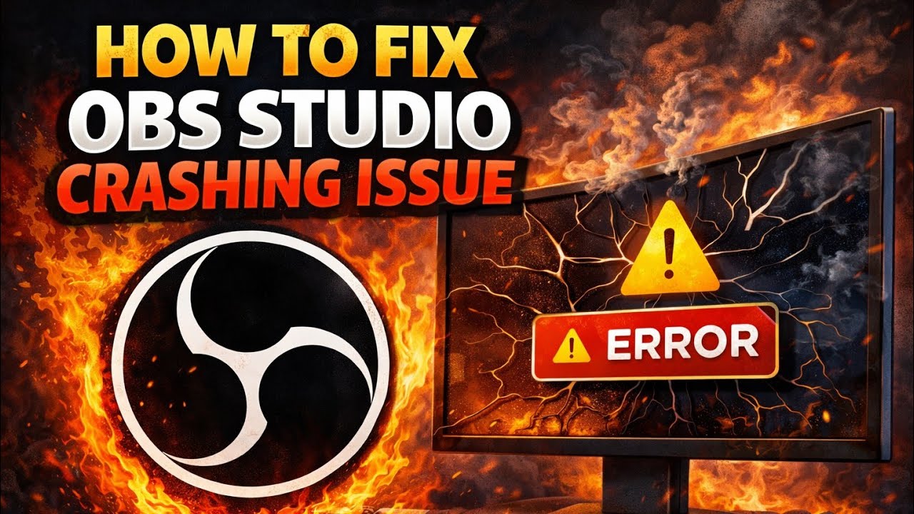 How to Fix OBS Studio Crashing - YouTube