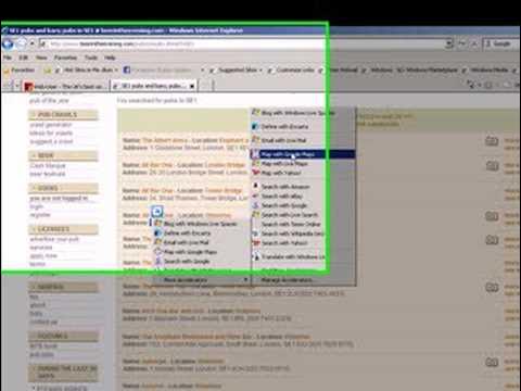 Internet Explorer 8 Beta 2 walkthrough - YouTube