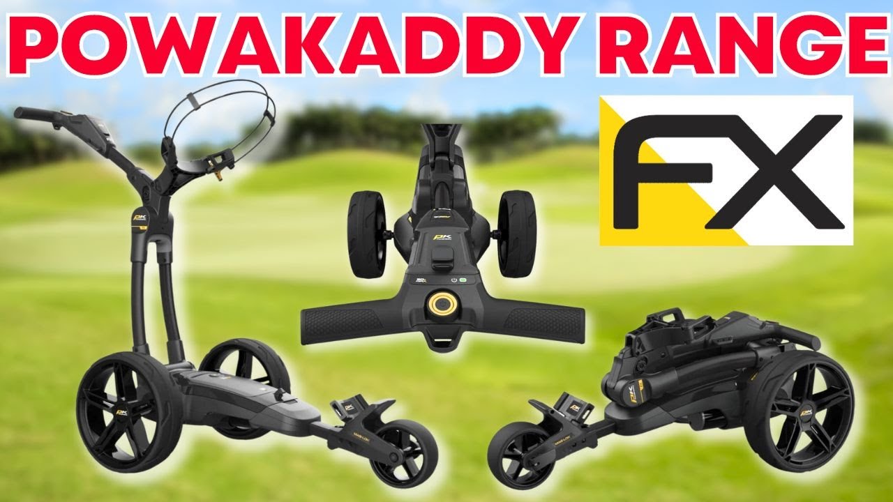 New Powakaddy FX Electric Trolley Range! - YouTube