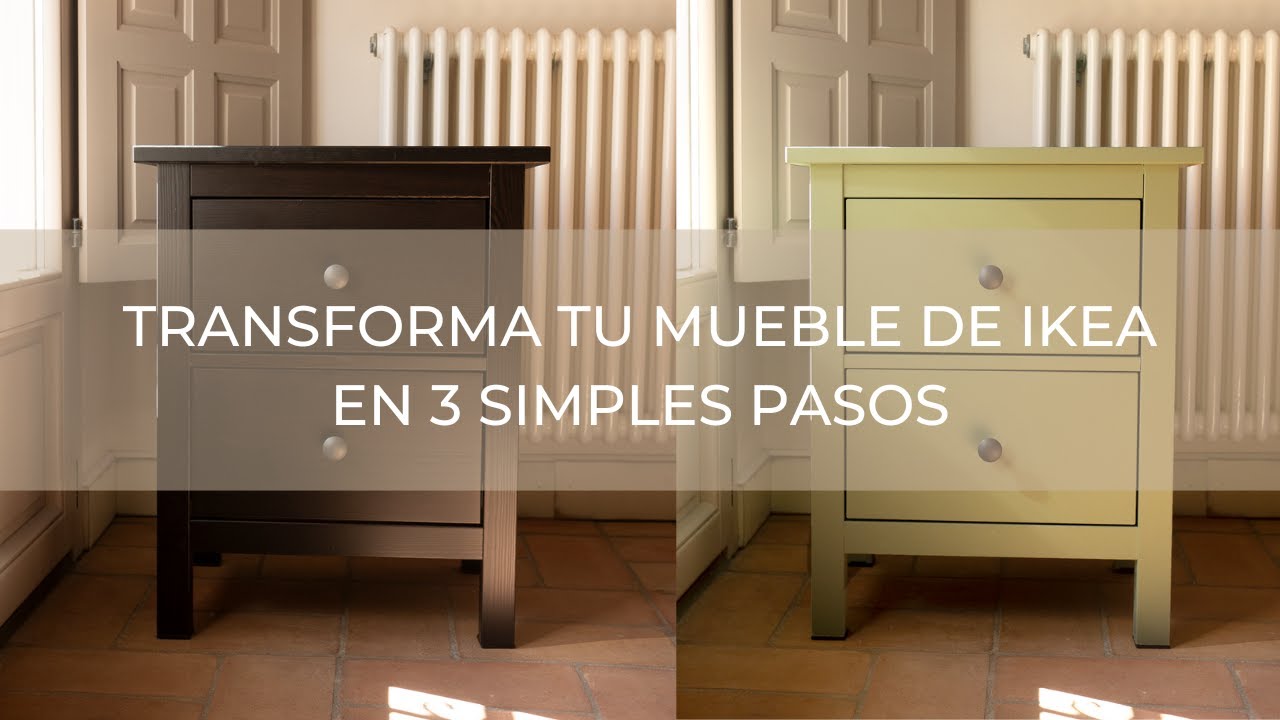 Aprende cómo pintar los muebles de Ikea con Tono Pinturas - YouTube