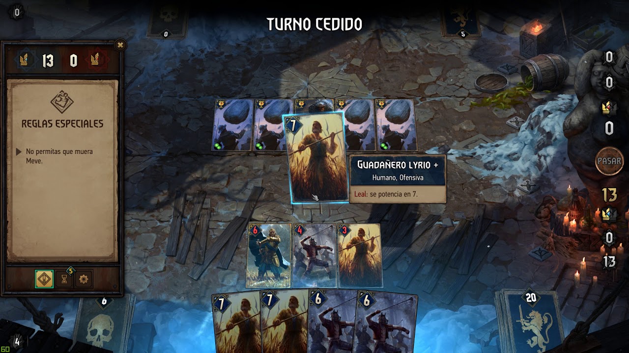 Thronebreaker: The Witcher Tales - Batalla de Bolas de Nieve - YouTube