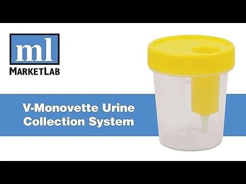 Marketlab Demonstrates the V-Monovette Urine Collection System - YouTube