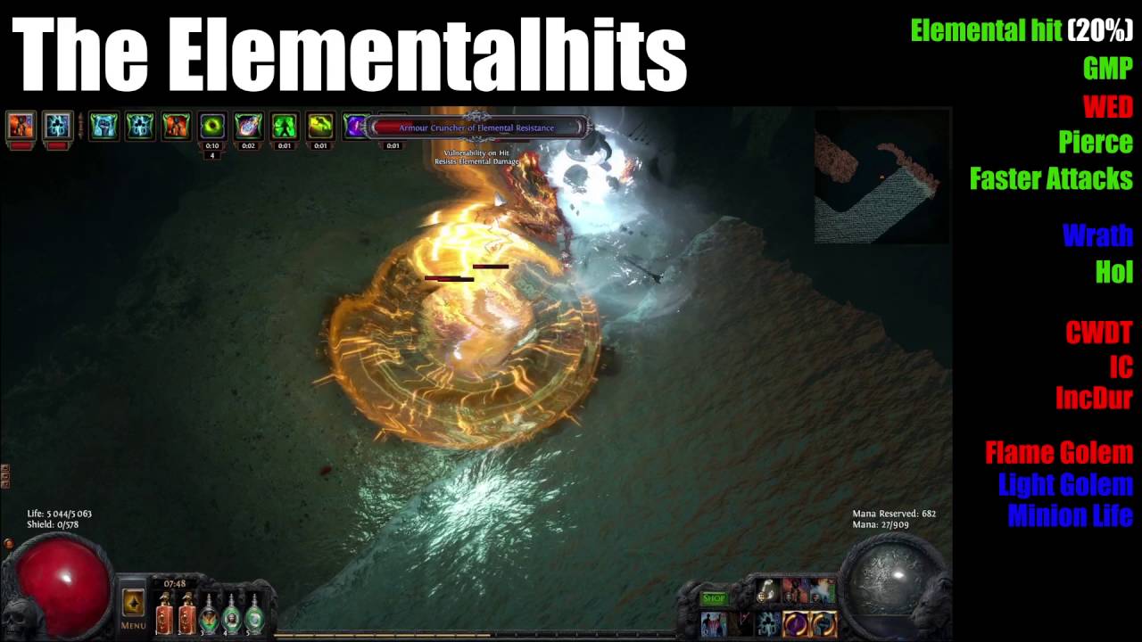 The Elementalhits, cheap and viable Elemental Hit build - YouTube