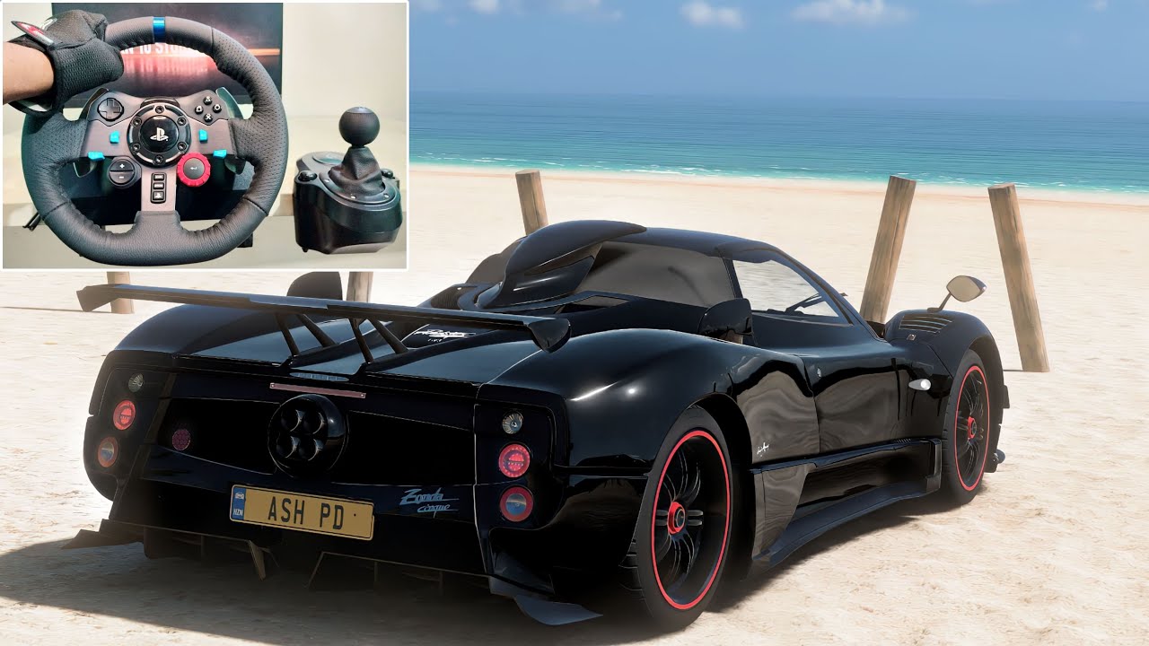Pagani Zonda Cinque Roadster - Forza Horizon 5 (Steering Wheel ...