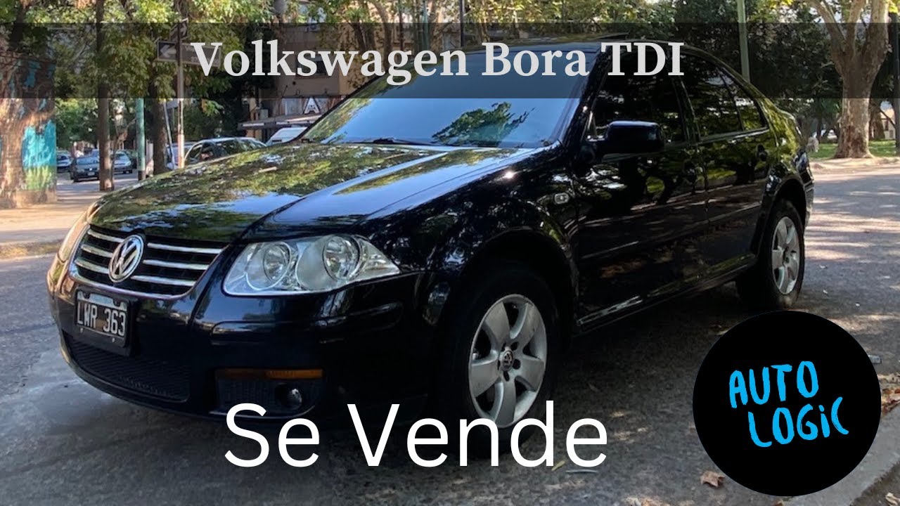 Se vende Volkswagen Bora tdi 1 9 2012 negro en impecable estado - YouTube
