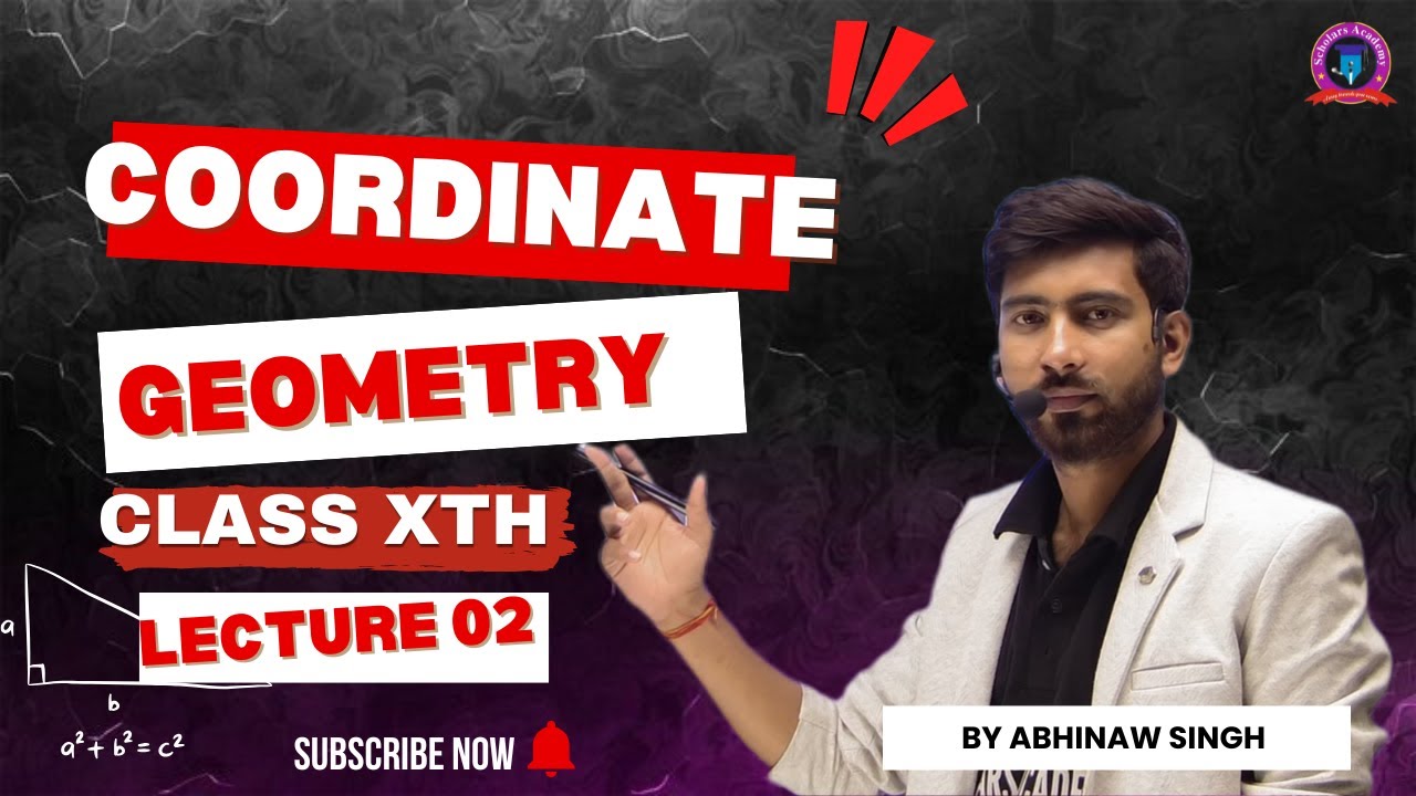 CRASH COURSE MATHS | CO-ORDINATE GEOMETRY | CLASS 10 | LECTURE -02 ...