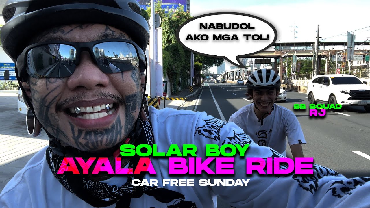 CAR FREE SUNDAY AT AYALA | SOLAR BOY - YouTube