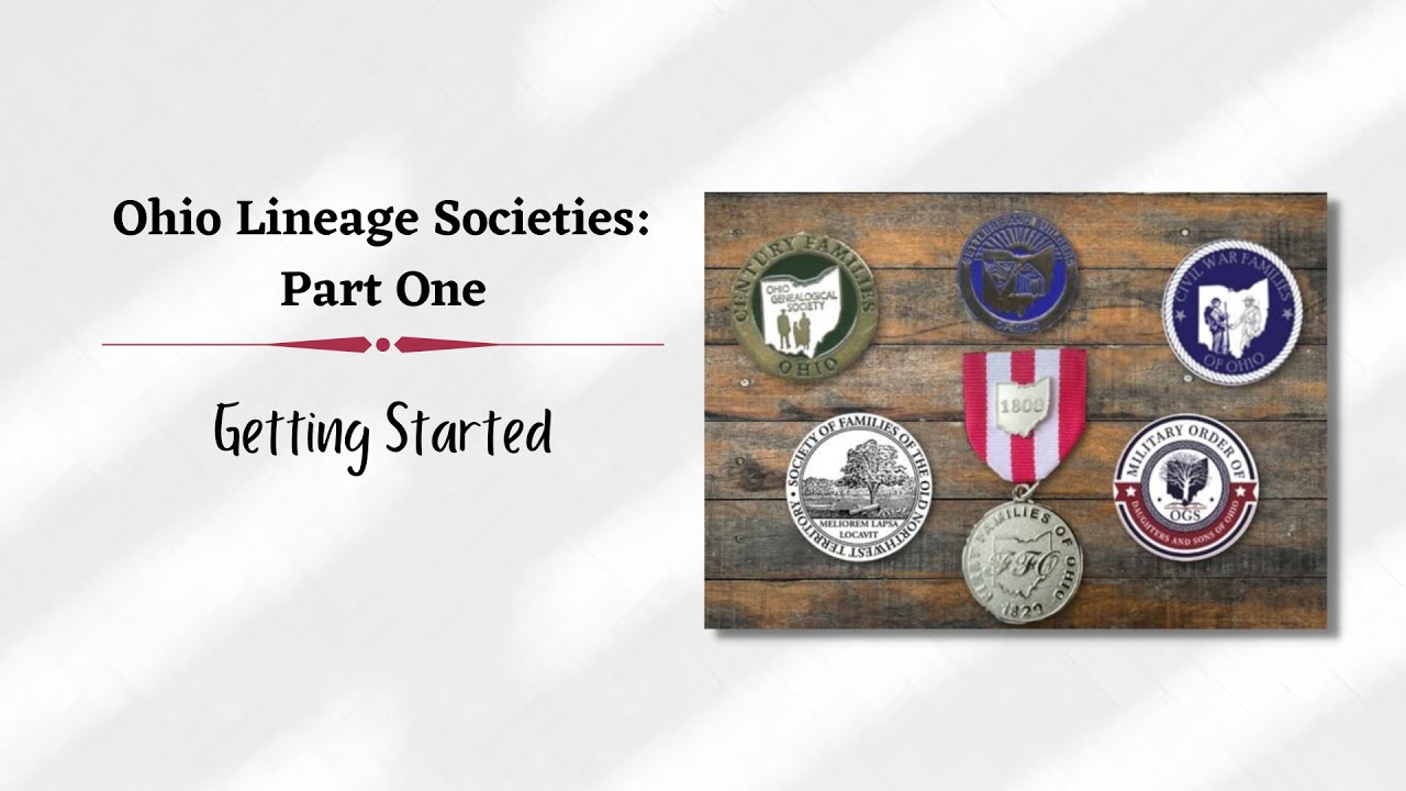 Lineage Societies of the Ohio Genealogical Society | Margaret Cheney ...