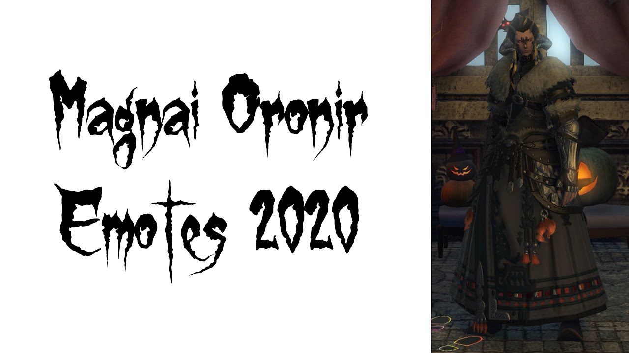 Magnai Oronir Emotes (2020 2K) - YouTube