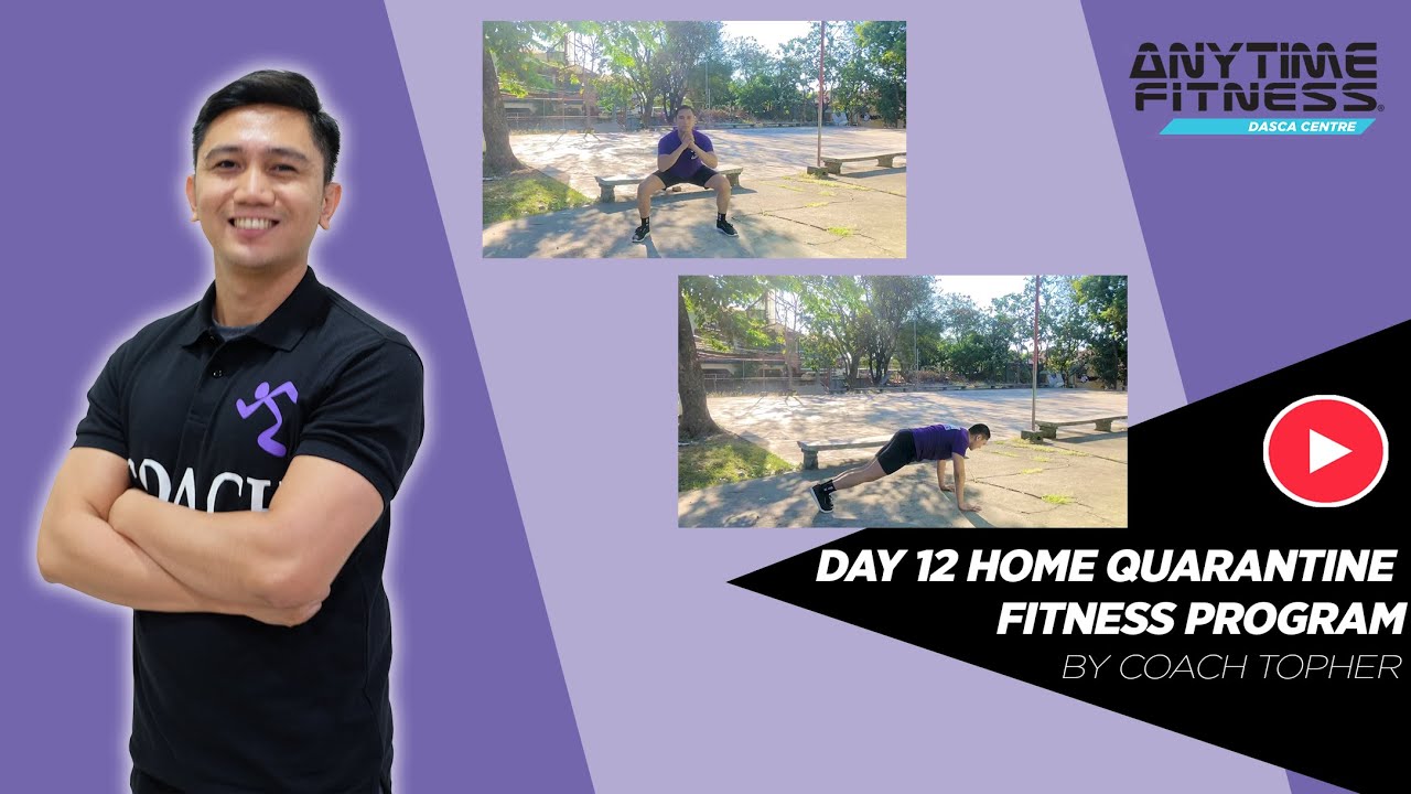 21-Day Quarantine Home Workout Challenge - Day 12 - YouTube