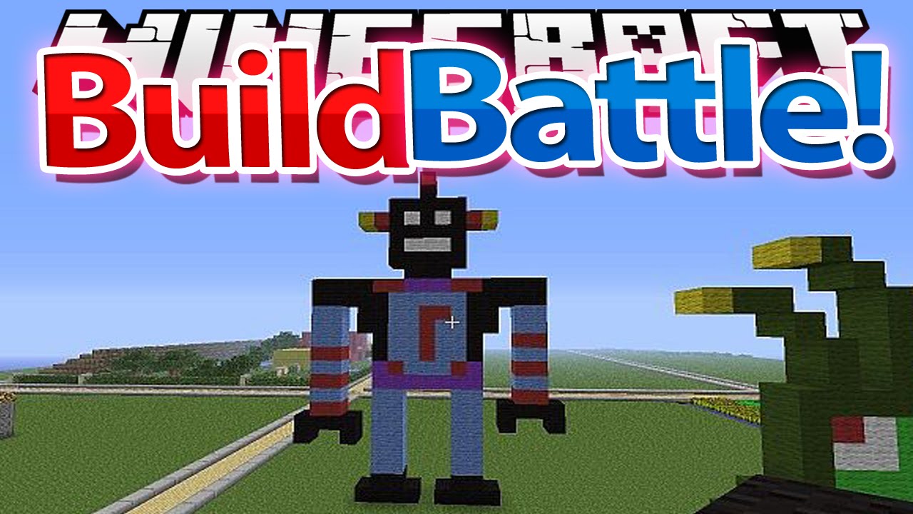 Minecraft: BUILD BATTLE - ROBOTELUL w/ xSlayder ! - YouTube
