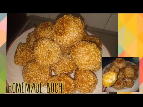 HOW TO MAKE BUCHI (WITH CHEESE & SWEET POTATOES) Sesame Balls Recipe ...