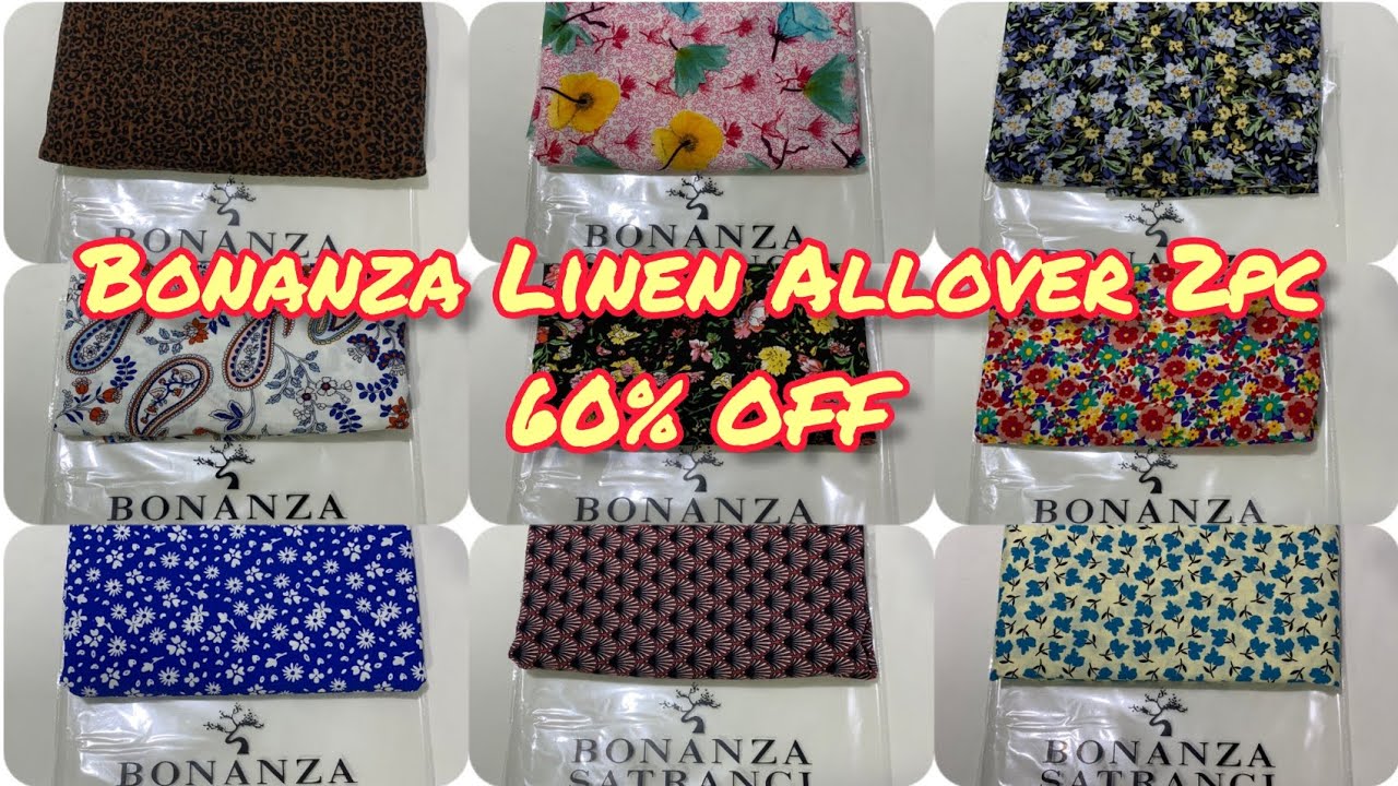 Bonanza Linen Allover 2PC| 60% OFF| SALE| Winter| Ladieswear| Brand ...