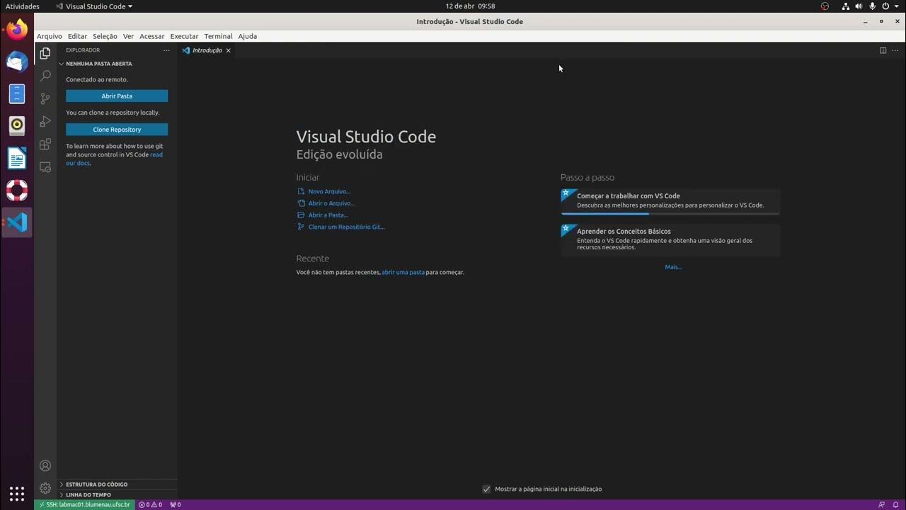 Tutorial VS Code + acesso remoto - YouTube