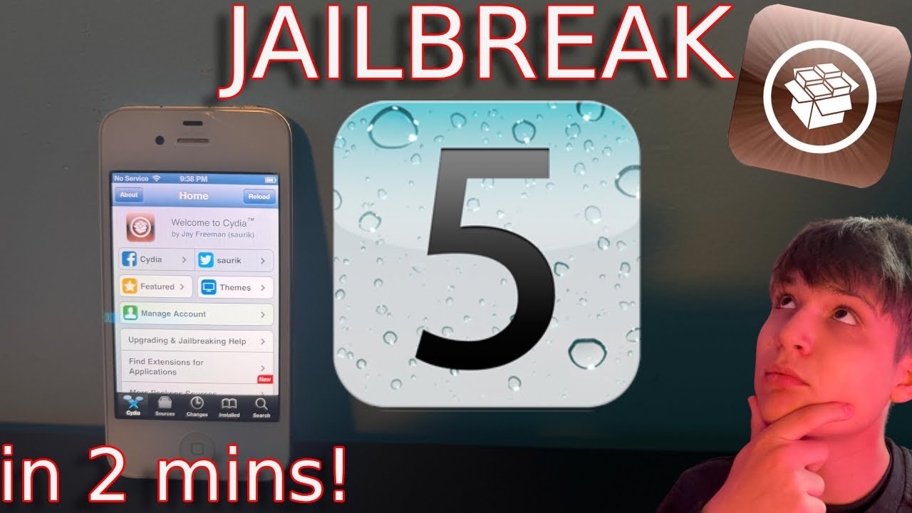 How to Jailbreak iOS 5 in 2 MINS! - YouTube