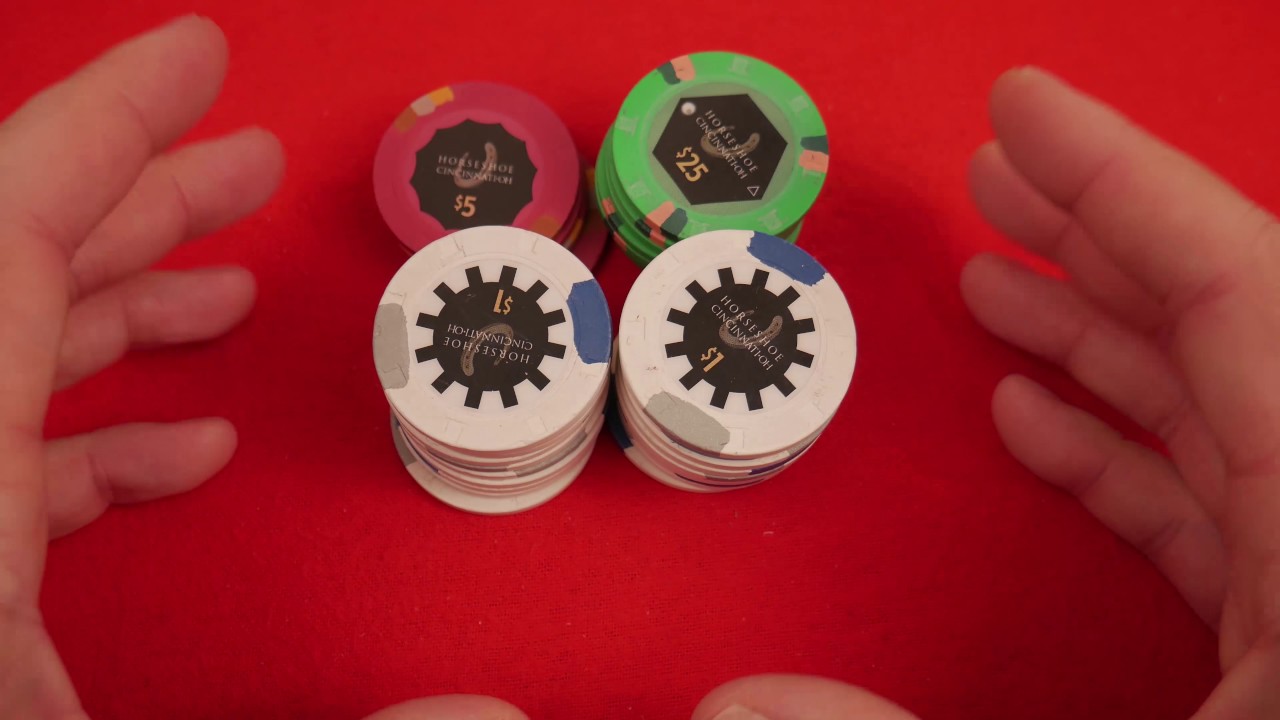 Poker Chip Handling Basics - YouTube