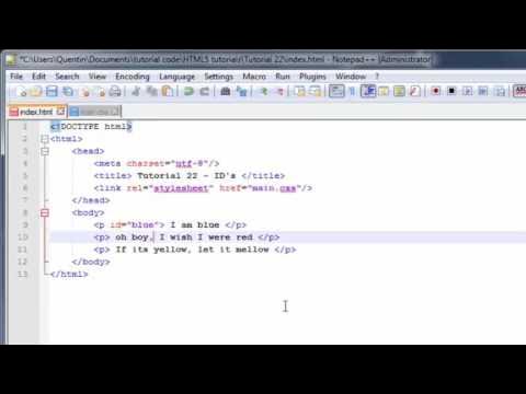 tutorial 22 - YouTube