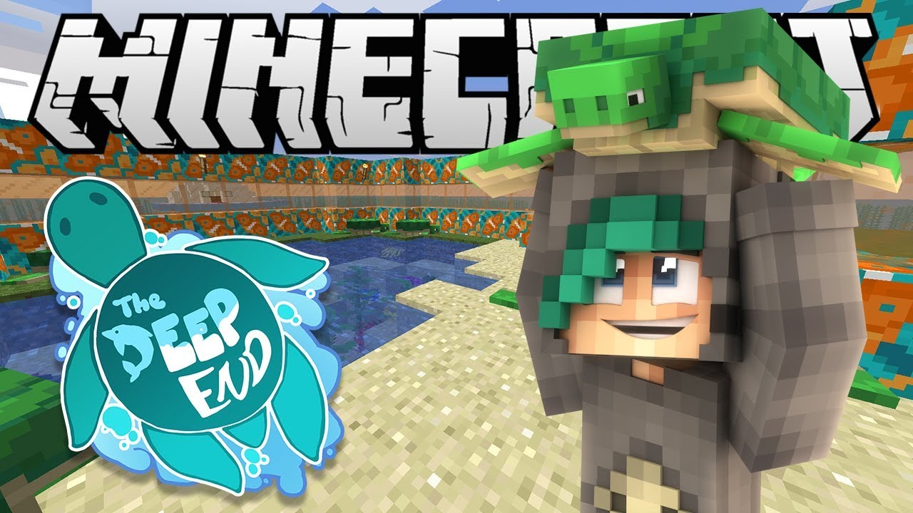 MY TURTLE BABIES!- Minecraft The Deep End SMP - Ep.12 - YouTube