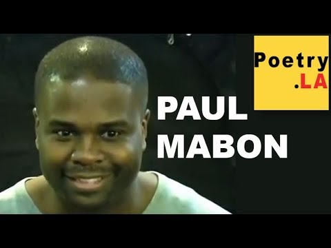 Paul Mabon at The Poetry Fix - YouTube