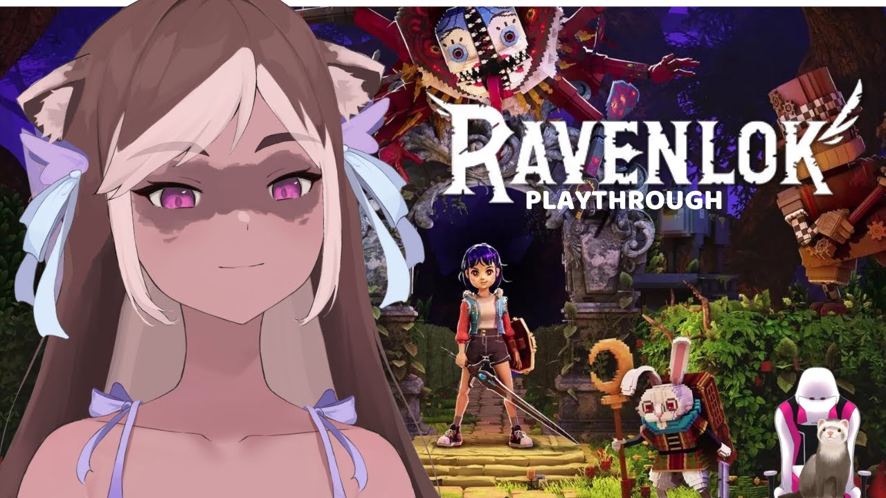 Ferret #Vtuber Plays! Ravenlok VOD - YouTube
