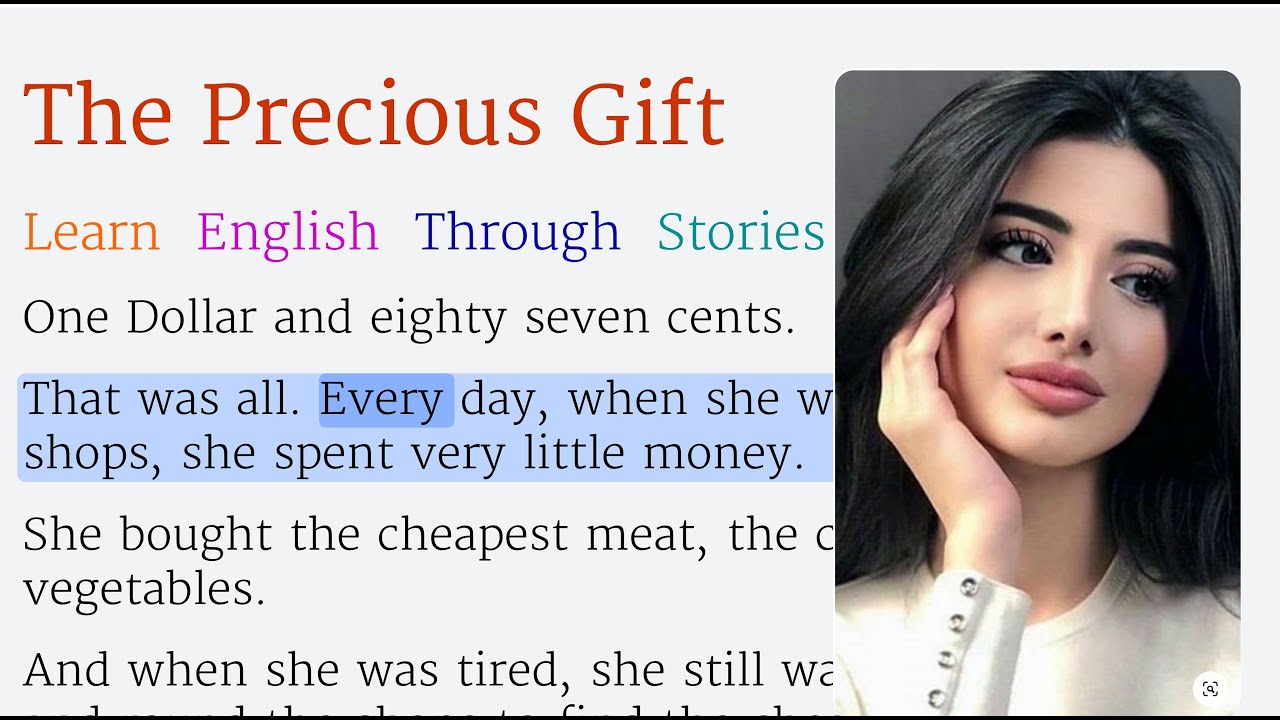 The Precious Gift - Level 3 | Learn English Through Short Stories ...