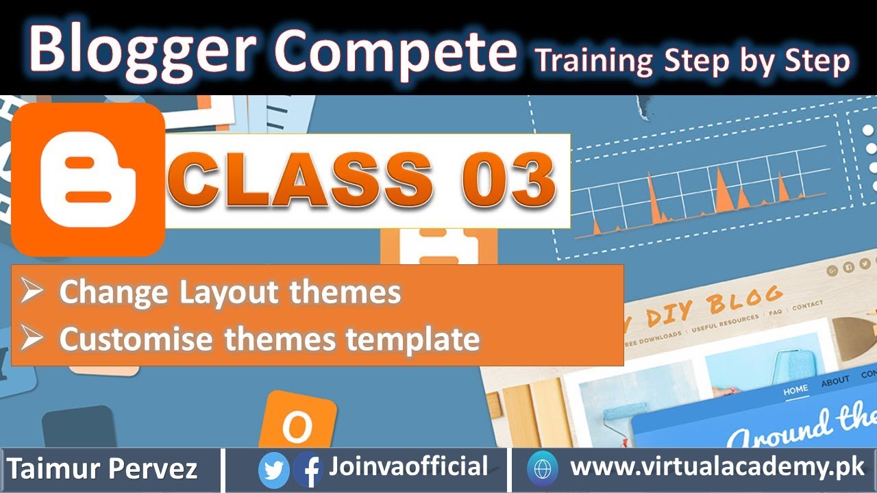 How to change layout themes in blogger | How to Customize themes ...