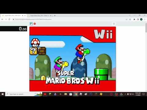 Super Mario Bros. Wii On Scratch In 1:53.167 FWR - YouTube