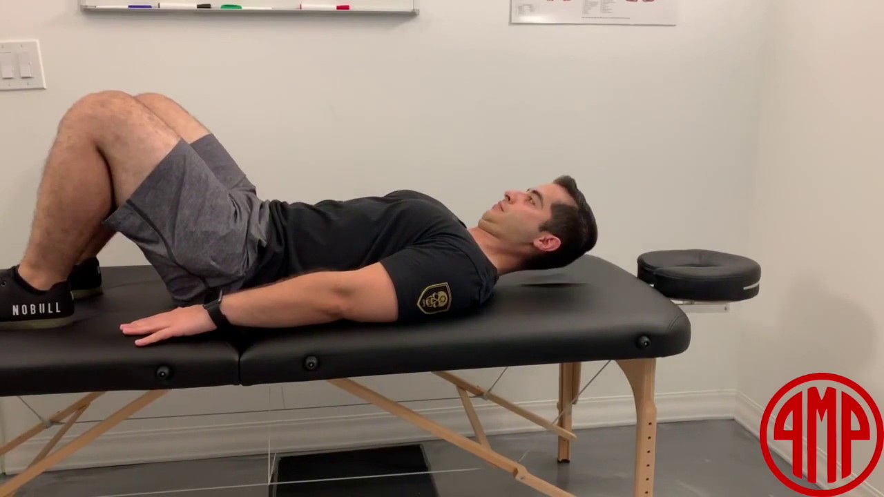 Supine Chin Tuck progression | Neck pain | Boca Raton, FL - YouTube