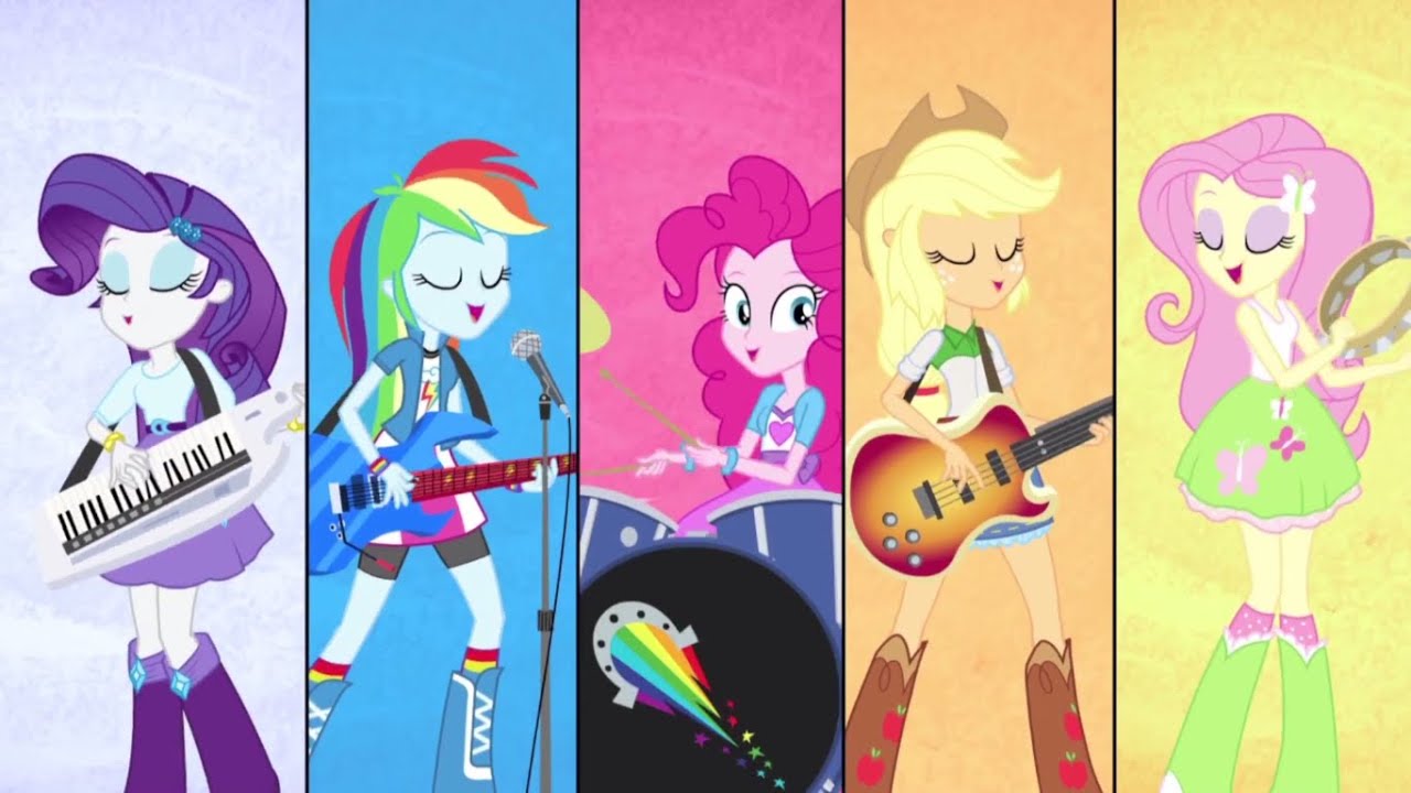 MLP Equestria Girls - Rainbow Rocks Sneak Peek #3 - YouTube