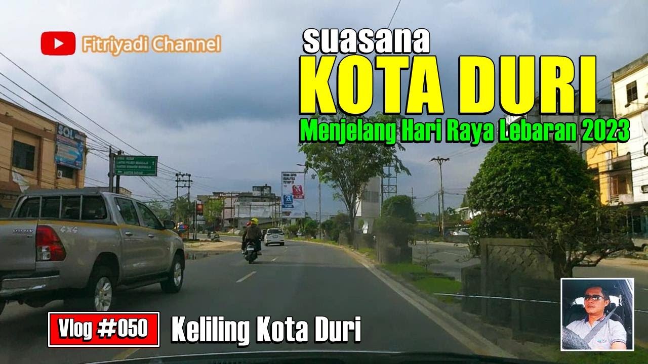 SUASANA KOTA DURI MENJELANG HARI RAYA LEBARAN - YouTube