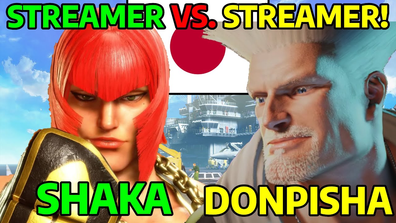 🔥 STREET FIGHTER 6 SHAKA fps_shaka (MARISA マリーザ) VS. DONPISHA (GUILE ...