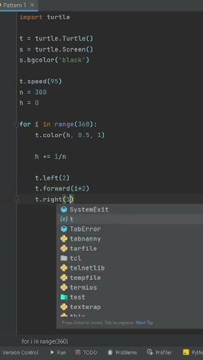 Amazing Patterns Using Turtle Library Of Python Infinite Coder Shorts Infinitecoder Youtube