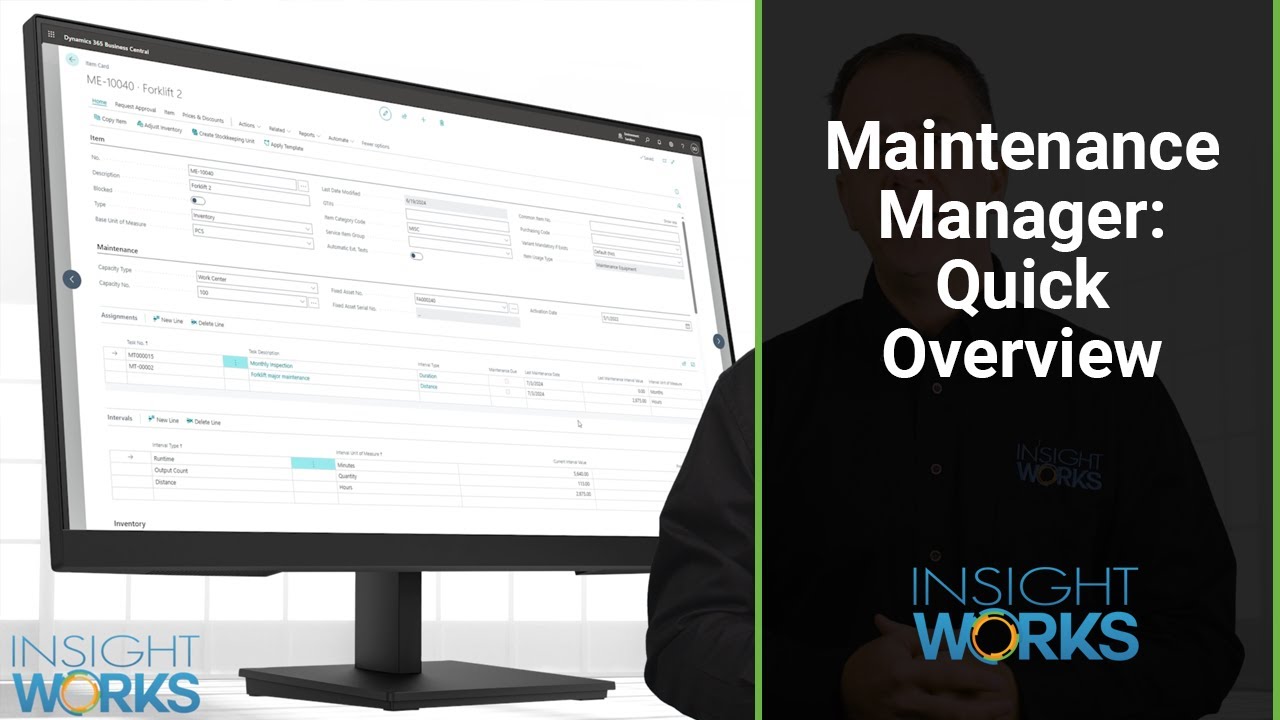 Maintenance Manager - Quick Overview - YouTube