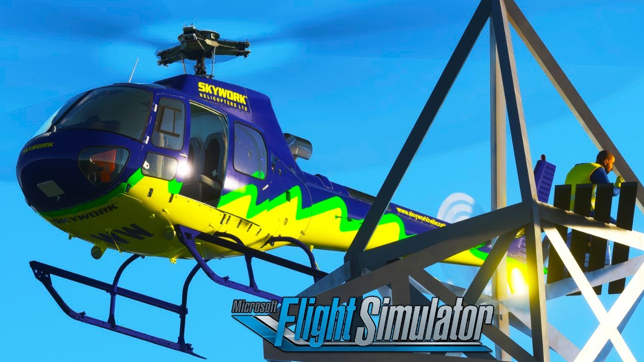 Powerline Maintenance | AIRBUS H125 | Microsoft Flight Simulator + Free ...