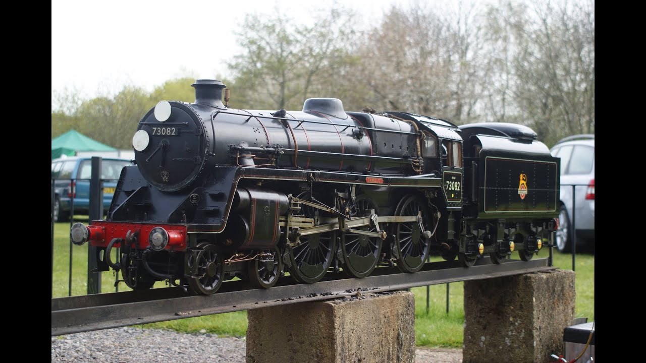 7 1/4 Inch Gauge BR Standard 5MT Class 4-6-0 '73082 Camelot' 2nd May ...