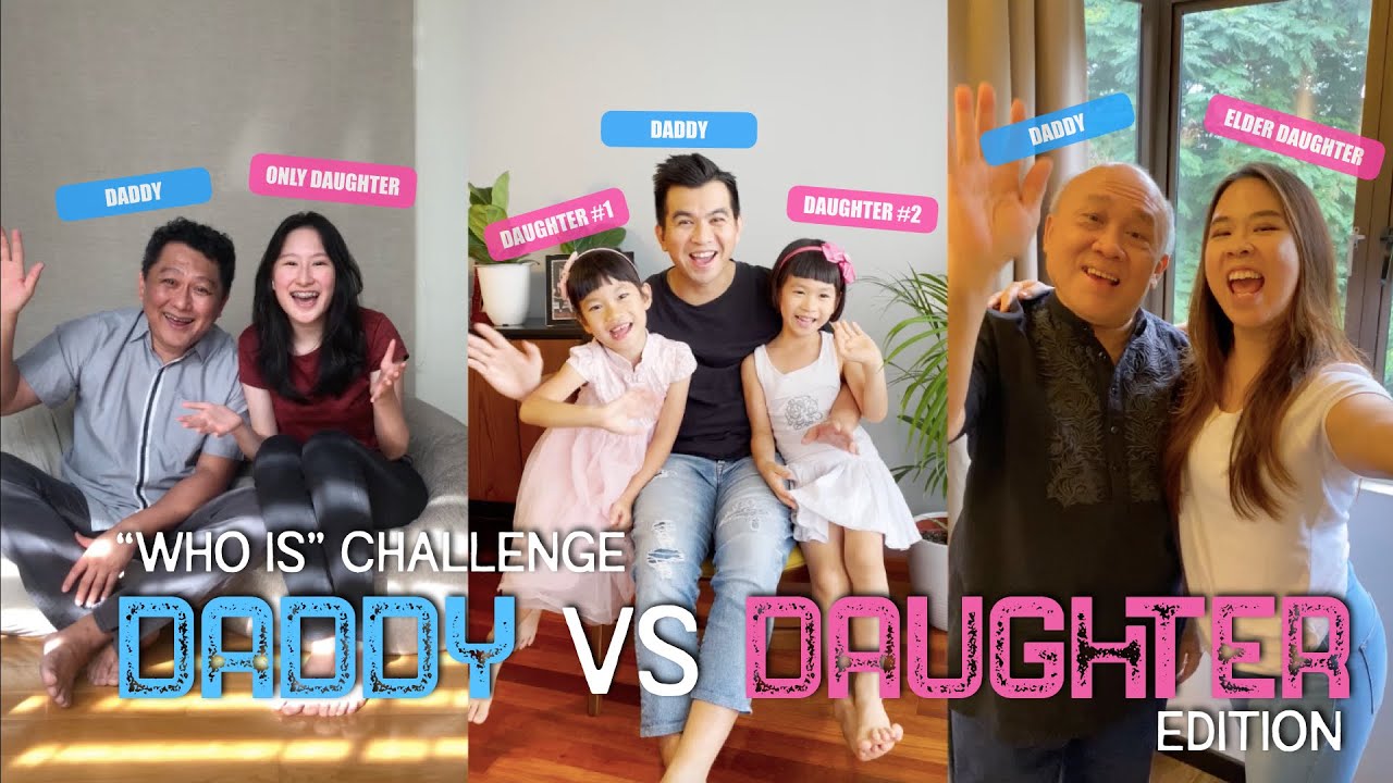 Who Is Challenge: Daddy vs Daughter Edition | Father's Day Special ...