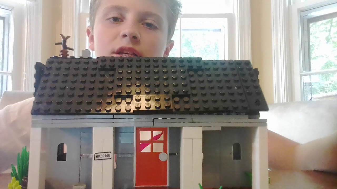 The byers house in lego from stranger things. - YouTube